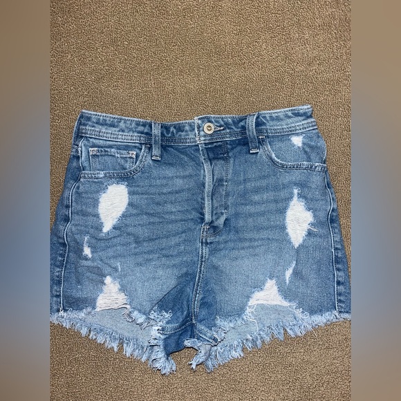 Hollister | Shorts | Hollister Distressed Mini Jean Shorts With ...